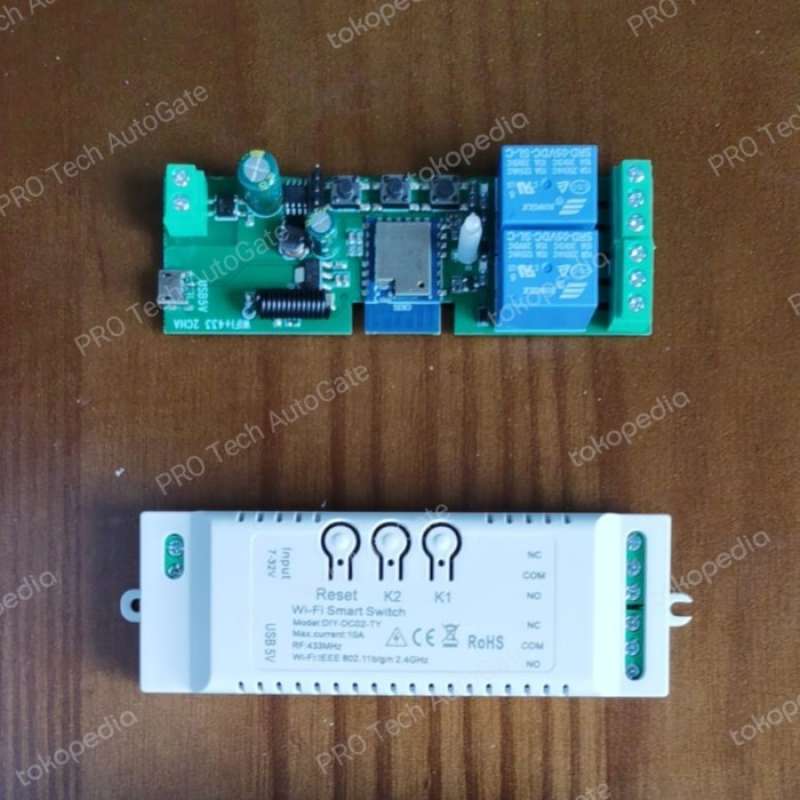 Promo Modul Smart Switch WiFi pembuka gerbang otomatis Sliding gate ...