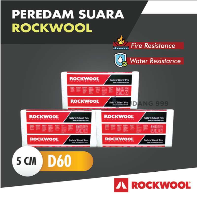 Promo Rockwool / Peredam D60 Kg 5cm / Peredam / Peredam Ruangan / Rokwol Diskon 33% di Seller ...
