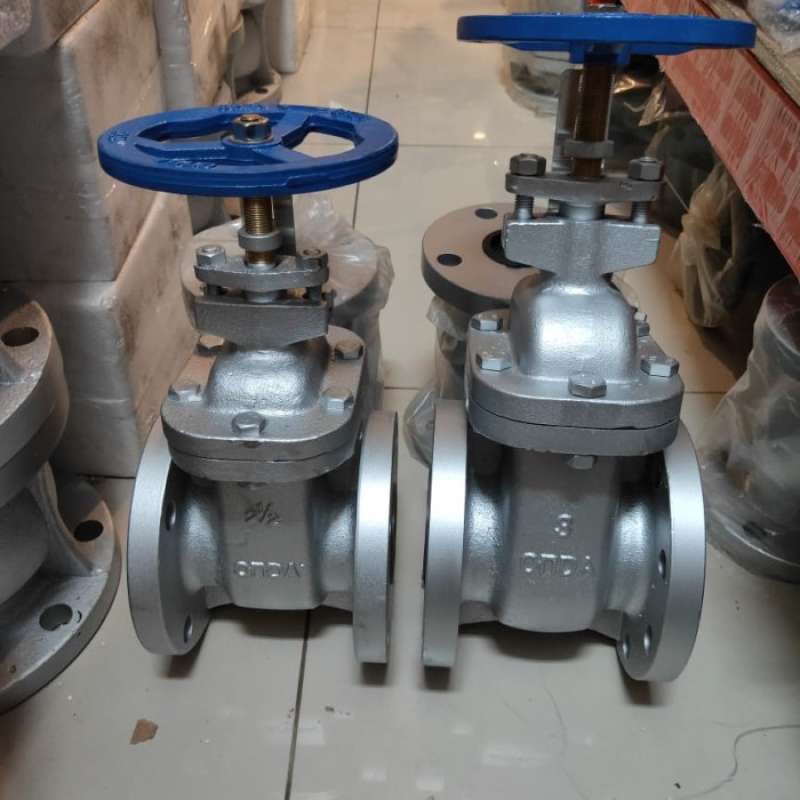 Promo GATE VALVE FLANGE CAST IRON JIS 10 K ONDA 2.5 INCH Diskon 23% di ...