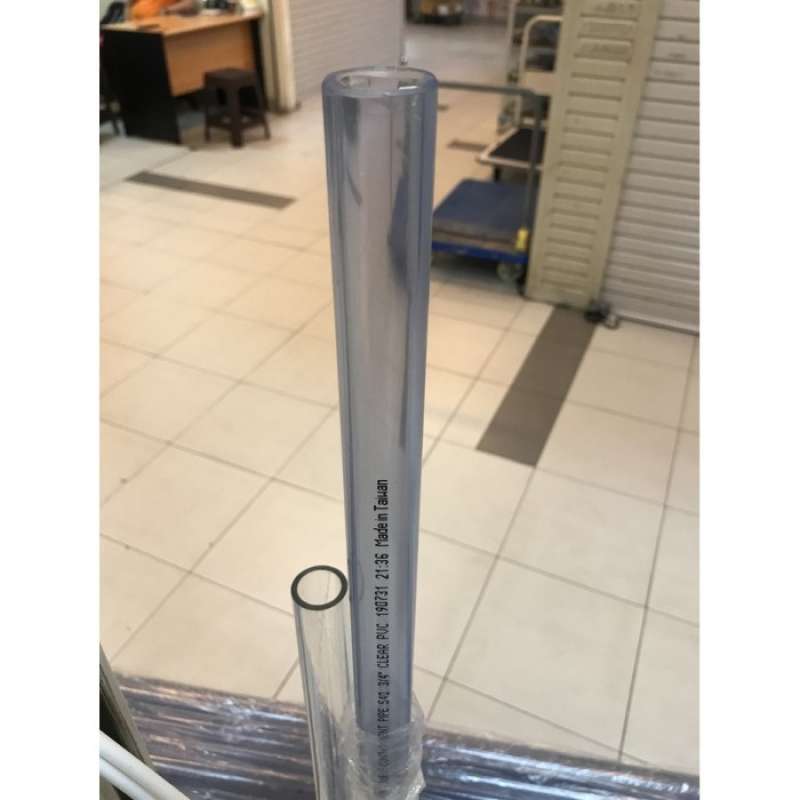 Promo PIPA PVC Warna transparan/bening ukuran 1/2 x 100cm, PVC type SCH ...
