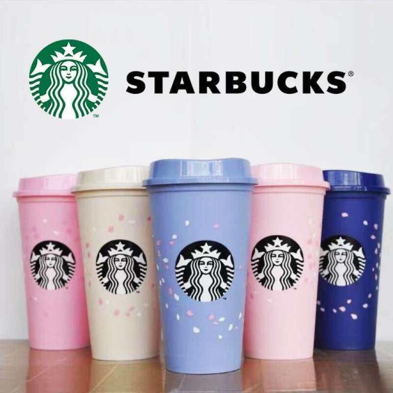 Jual botol minum starbucks cherry blossom sakura reusable cup set di ...
