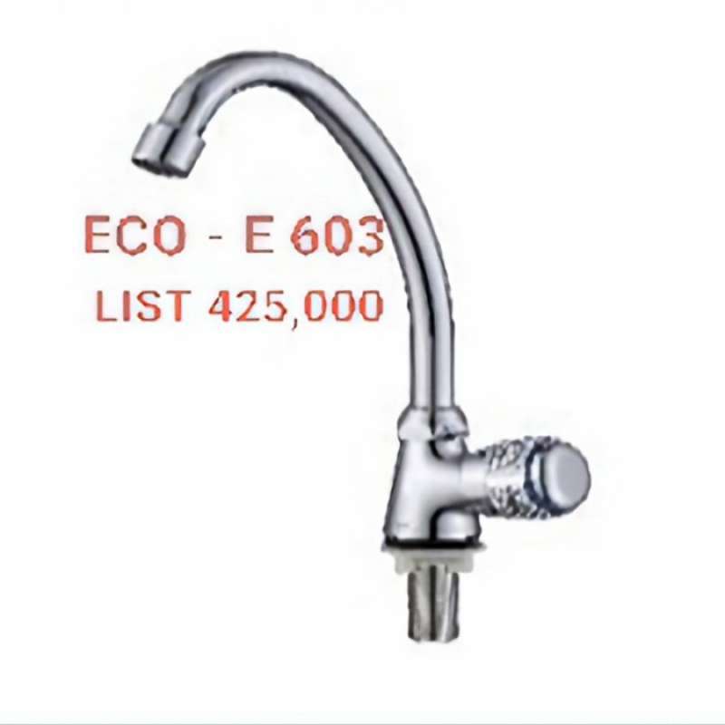 Promo ECO E 603 KRAN KITCHEN FAUCET COLD WATER ONLY ATAU KRAN DAPUR ...