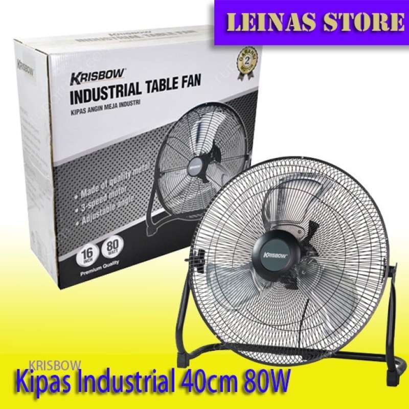 Promo kipas angin besar / KRISBOW KIPAS ANGIN MEJA INDUSTRI Diskon 23% ...