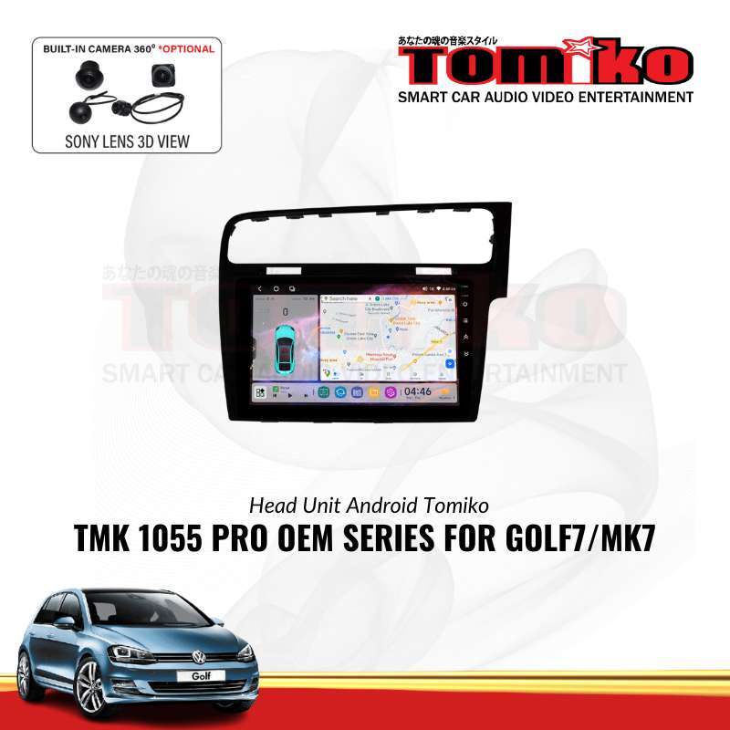 Jual Head Unit Android Tomiko Tmk 1055 Pro Oem Series For Golf7/mk7 - 6 ...