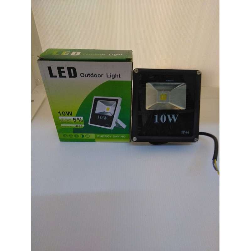 Promo Lampu Sorot LED Outdoor Tembak Taman Flood Light 10watt 10w 10 Watt Diskon 23% di Seller ...