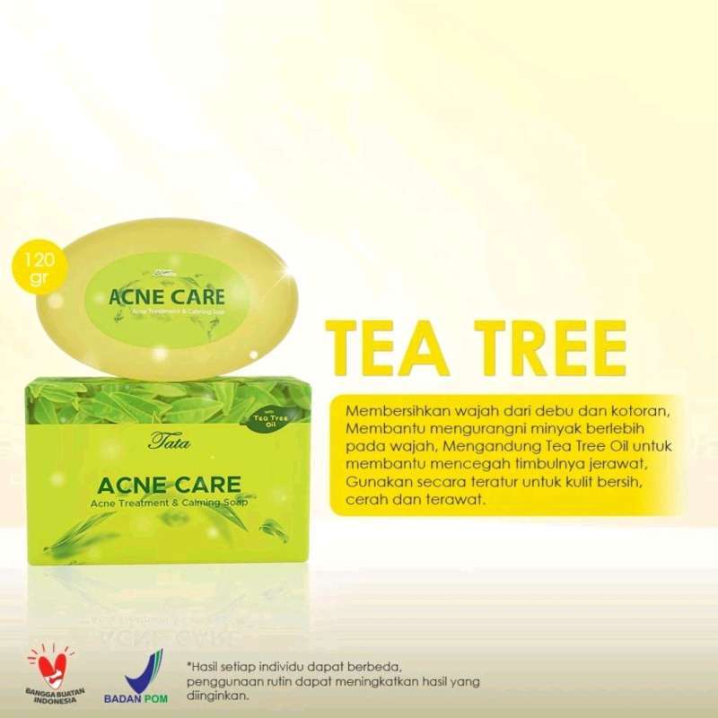 Jual Tata Sabun Acne Care Soap 80gr Sabun Jerawat Original Di Seller ...