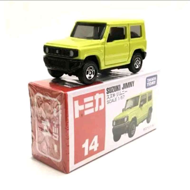 Jual TOMICA SUZUKI JIMNY HIJAU NEON #14 TAKARA TOMY DIECAST MOBIL JIP ...