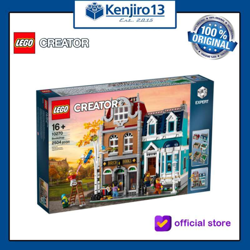 Promo Lego Creator 10270 Bookshop Diskon 23% Di Seller Kitchen Corner ...