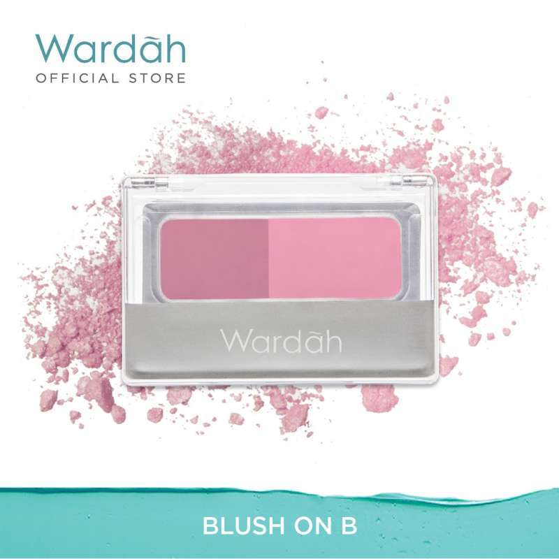 Jual Wardah Blush On Indonesia / 4g / 2 Warna Pigmented Intense Natural ...