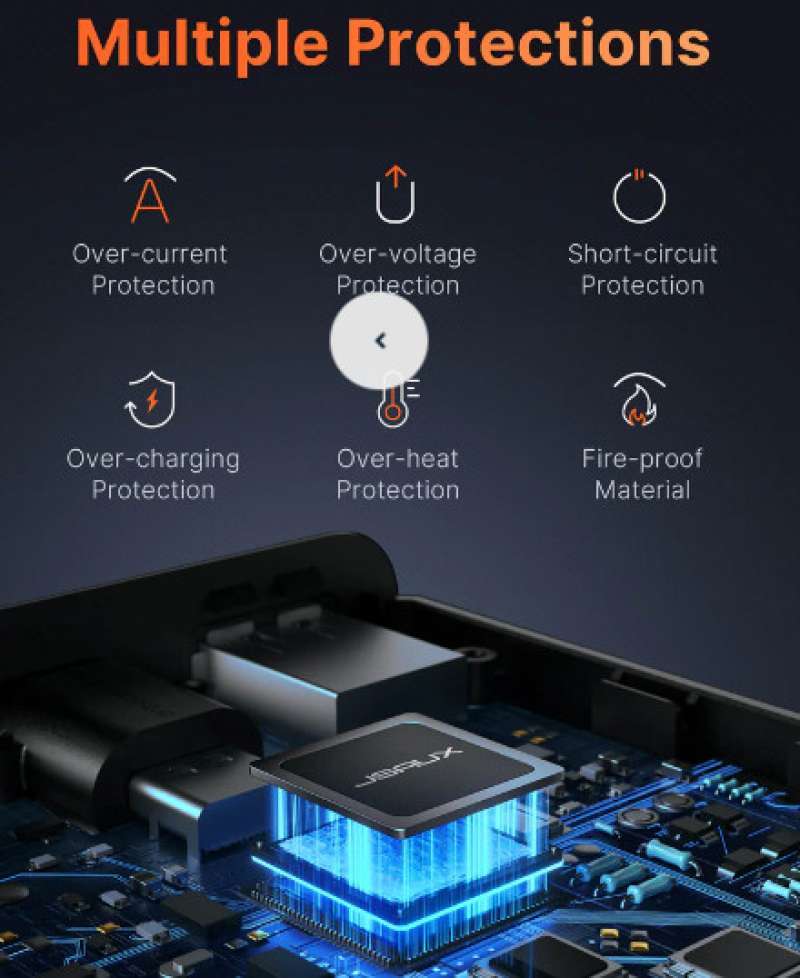 Promo JSAUX 20000mAh PD 65W Portable Charger Power Bank PB6501 ROG Ally ...