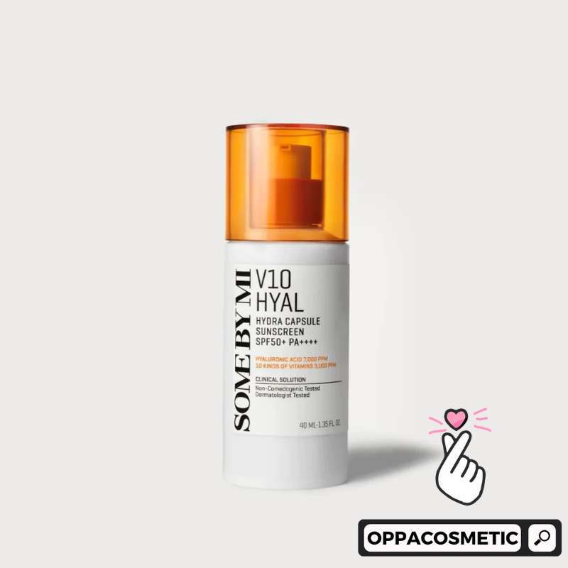 Promo SOMEBYMI V10 Hyal Hydra Capsule Sunscreen 40ml Diskon 27% di ...