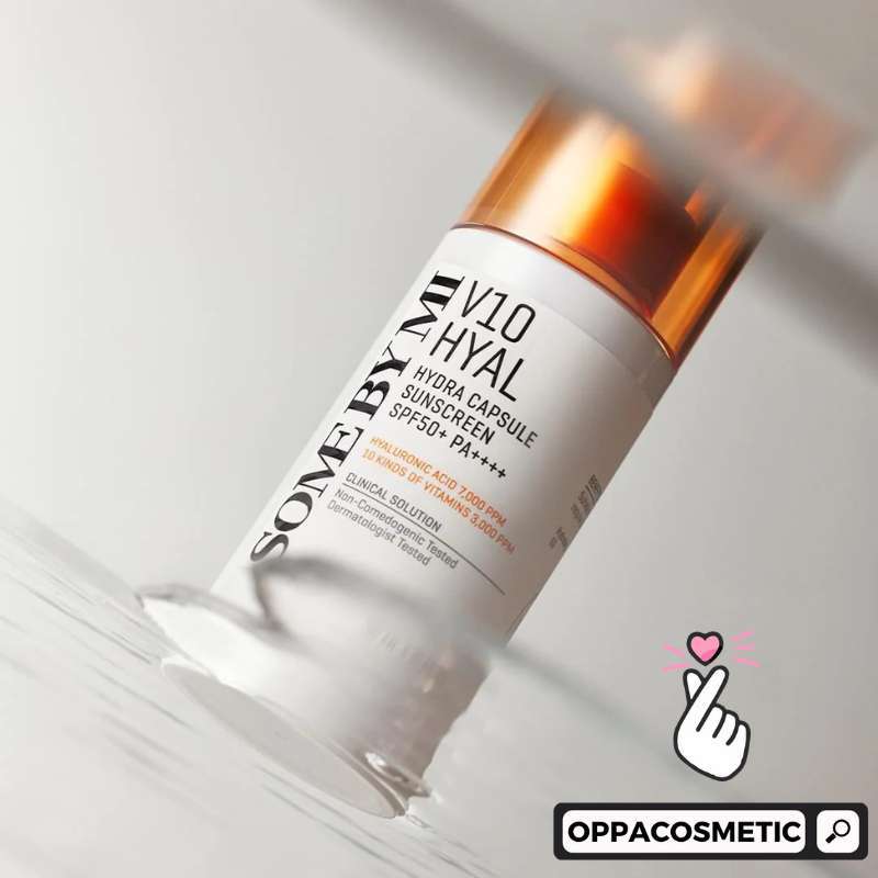 Promo SOMEBYMI V10 Hyal Hydra Capsule Sunscreen 40ml Diskon 27% di ...
