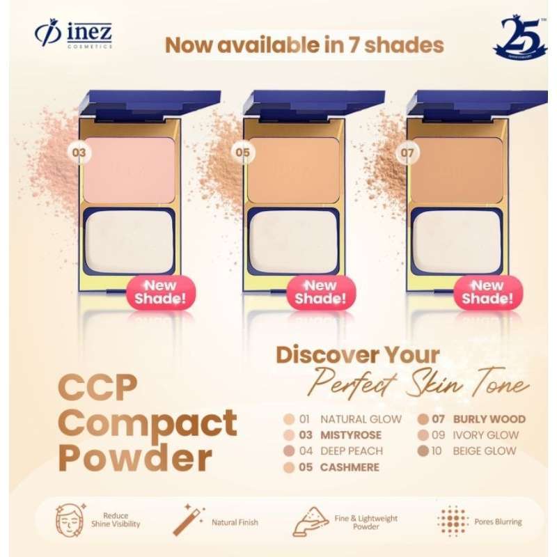 Jual Inez Color Contour Plus Compact Powder - Bedak di Seller Berkah ...