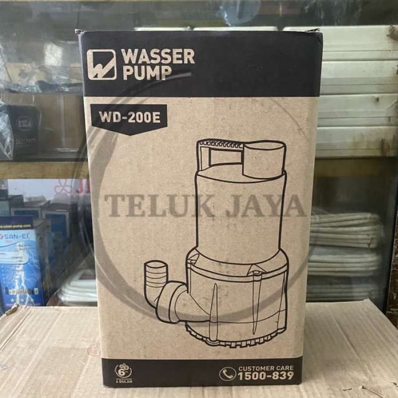 Promo Pompa Celup Air Bersih / Submersible Pump Wasser WD-200 E Diskon 23% di Seller Kartizy ...