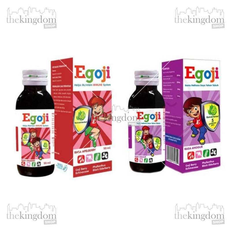Jual Egoji Syrup 100ml Appleberry Multivitamin Kids Daya Tahan Tubuh ...