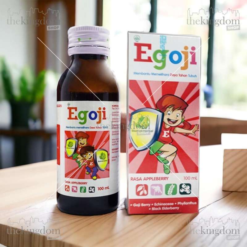 Jual Egoji Syrup 100ml Appleberry Multivitamin Kids Daya Tahan Tubuh ...