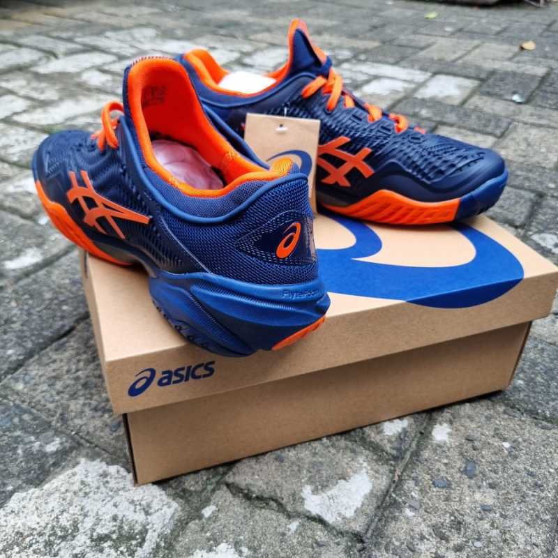 Promo Sepatu Tenis Asics Court Ff 3 2024 Blue Expanse/koi - Tennis ...