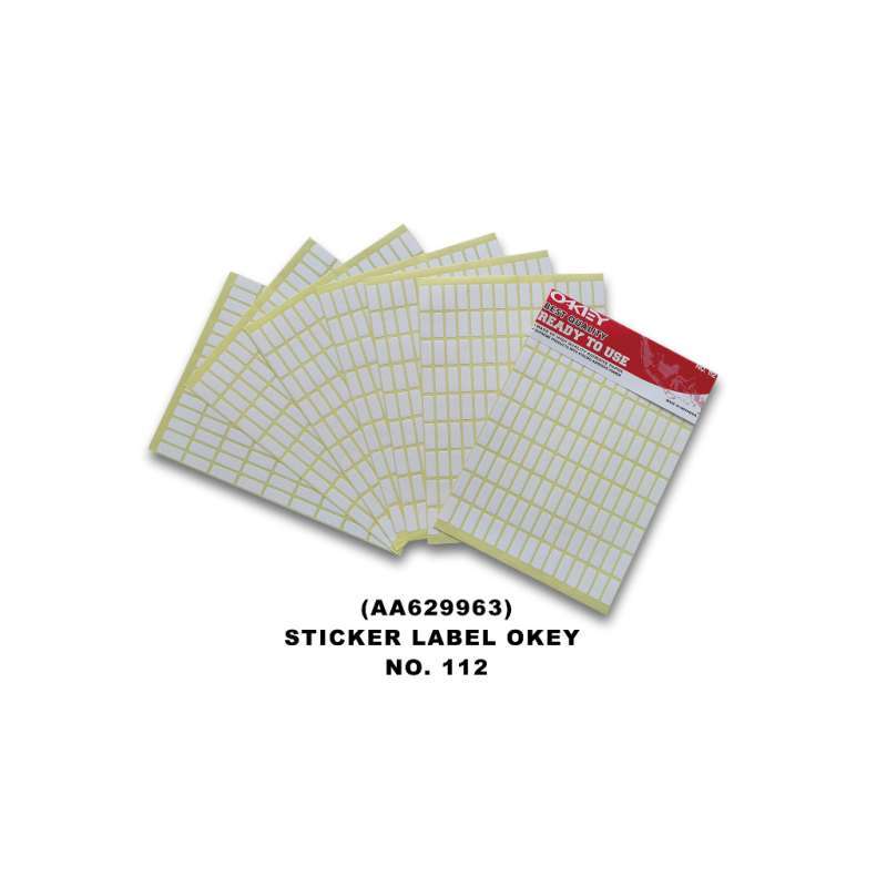 Jual Label Harga Okey No.112 ( 8 X 20mm ) Di Seller Tg Jkt Megastore ...