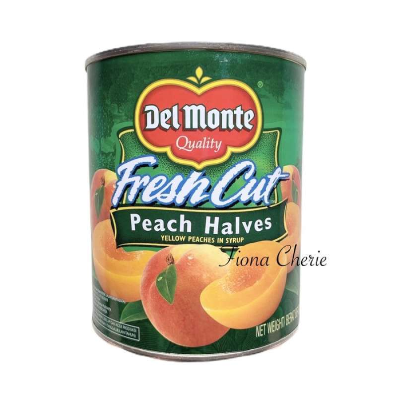 Promo Delmonte Fresh Cut Peach Halves 825 Gr / Peach Kaleng / Buah ...