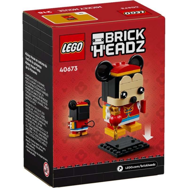 Jual LEGO 40673 - Brickheadz - Spring Festival Mickey Mouse di Seller ...