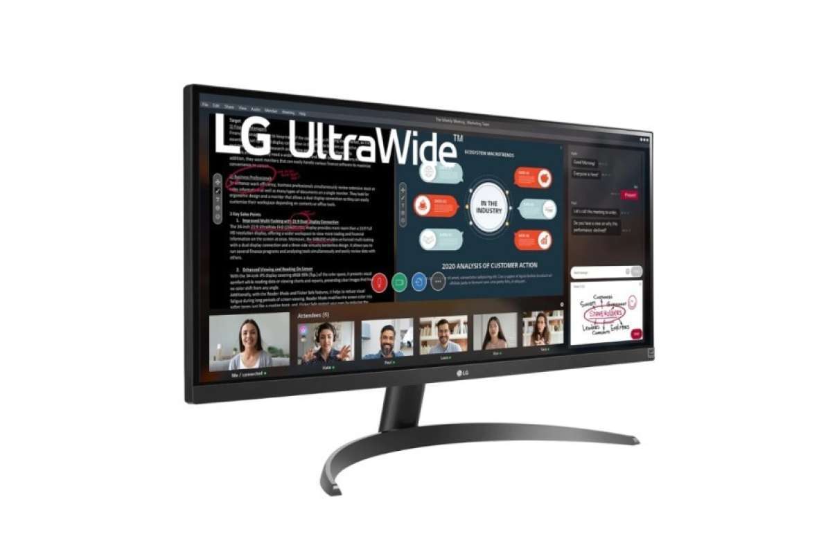 Jual LED Monitor LG 29 IPS FHD Ultra Wide 29WP500 Garansi Resmi di ...