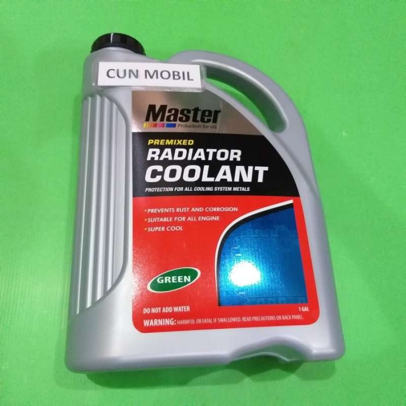 Jual Limited Radiator Coolant Master 4 Liter Warna Hijau di Seller ...