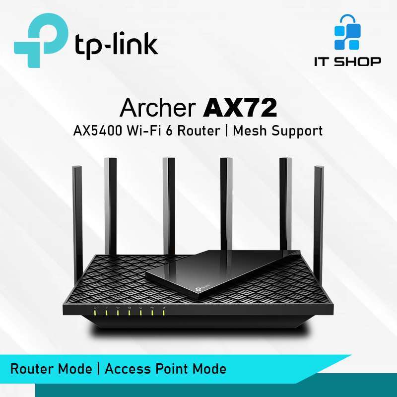 Jual Tp-link Archer Ax72 Ax5400 Dual-band Gigabit Wi-fi 6 Router Di ...