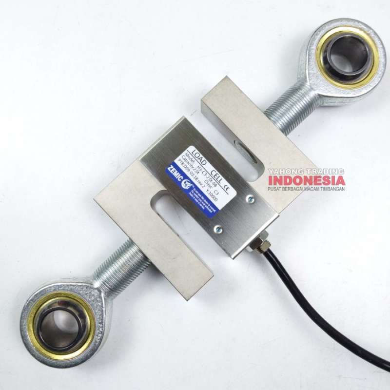 Promo Load Cell Timbangan Digital 2ton Loadcell S Type Zemic H3 2 Ton ...