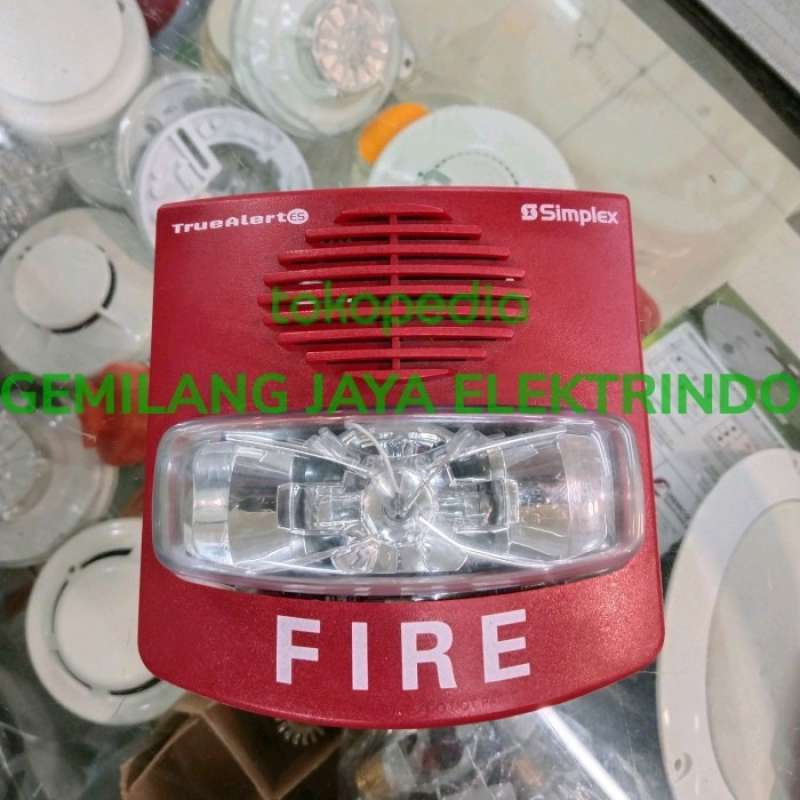Promo Simplex 49av-wrf Horn Strobe Fire Alarm Addressabale Simplex ...