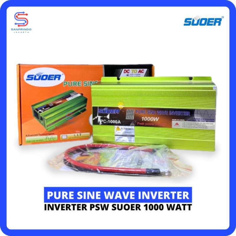 Promo Suoer pure sine wave inverter 1000 watt / PSW inverter 1000w Diskon 23% di Seller Arie ...