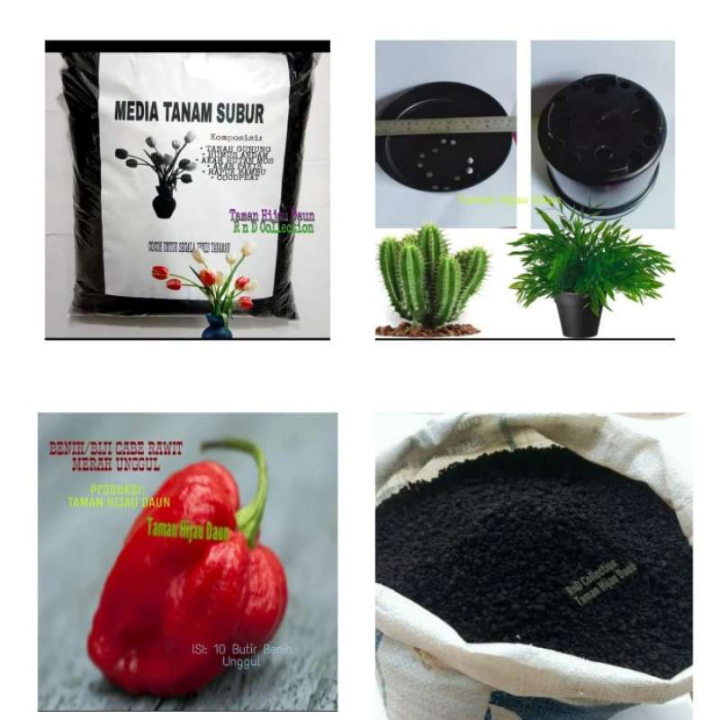 Promo Paket Media Tanam Subur Pot Benih Cabe Dan Pasir Malang Order ...