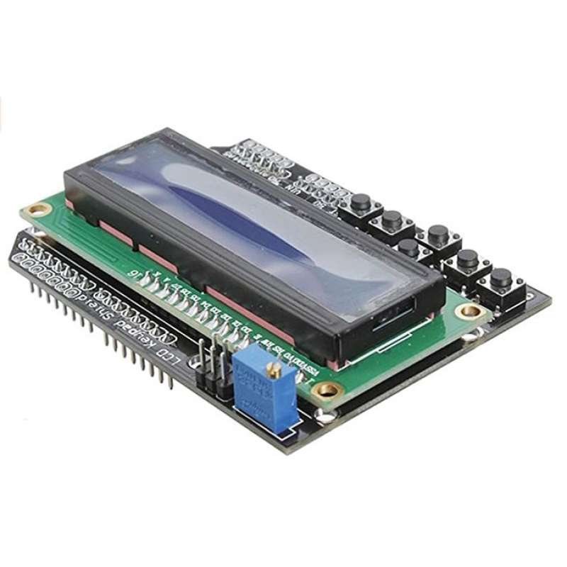 Jual Ready Stock 1602 Lcd Keypad Shield 1602 Lcd Expansion Shield