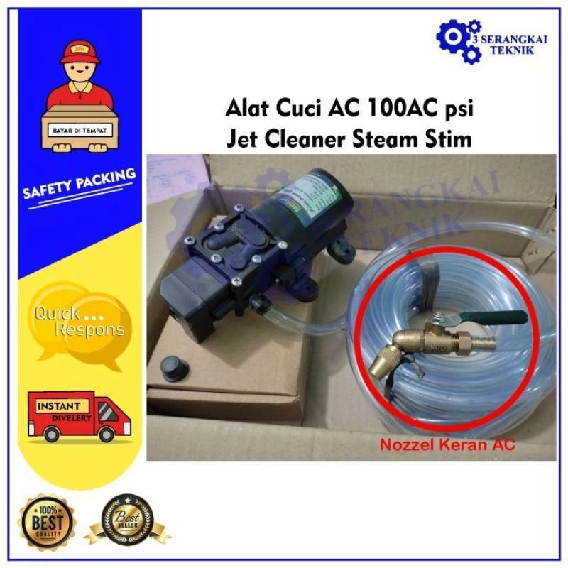 Promo Alat Cuci AC 100AC psi Jet Cleaner Steam Stim Diskon 27% di ...