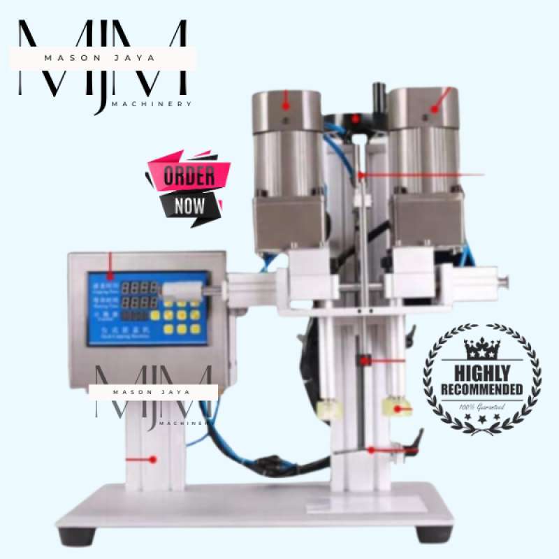 Promo Mesin Segel Press Tutup Botol Plastik Capping Cm-p50 Diskon 9% Di ...
