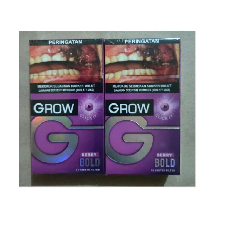 Jual Rokok Grow Berry Bold isi 12 batang di Seller YOW! Shop ...