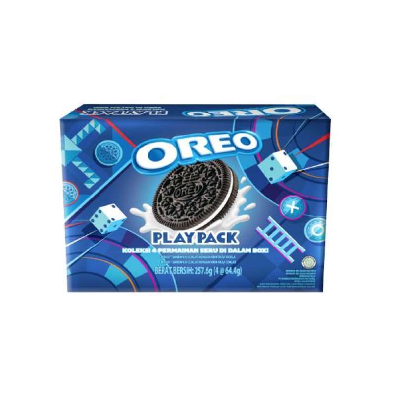 Jual Oreo Vanilla & Coklat Playpack Gratis Board Game 257.6 G Di Seller ...
