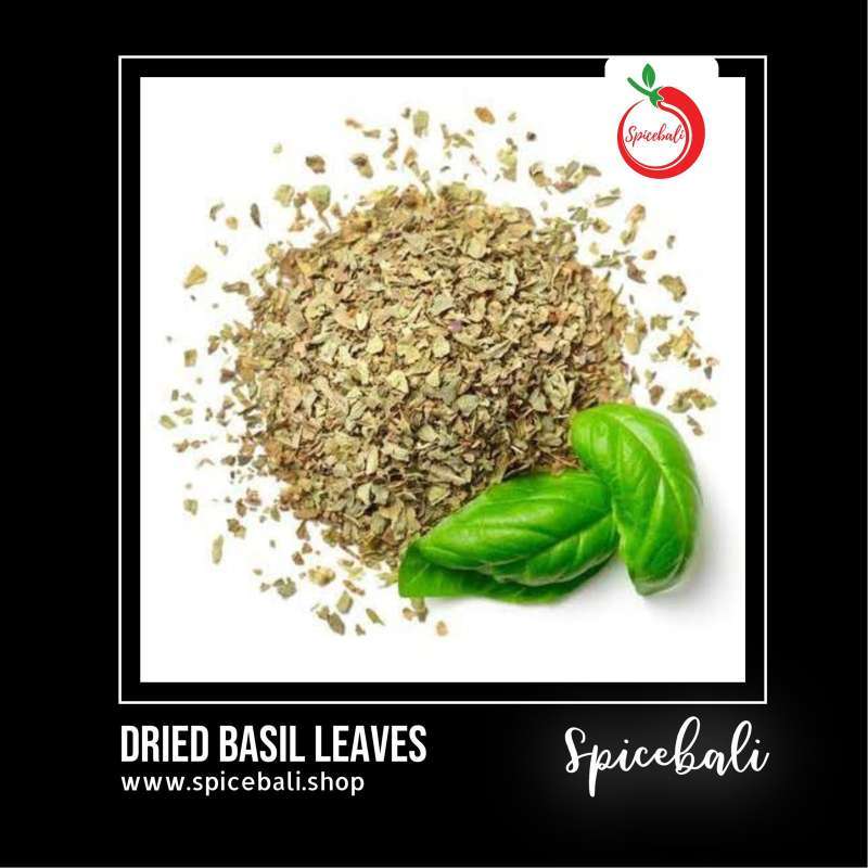 Jual Basil Leaves 100 Gr - 250 Gr/ Daun Basil Kering 100gr / Dried ...