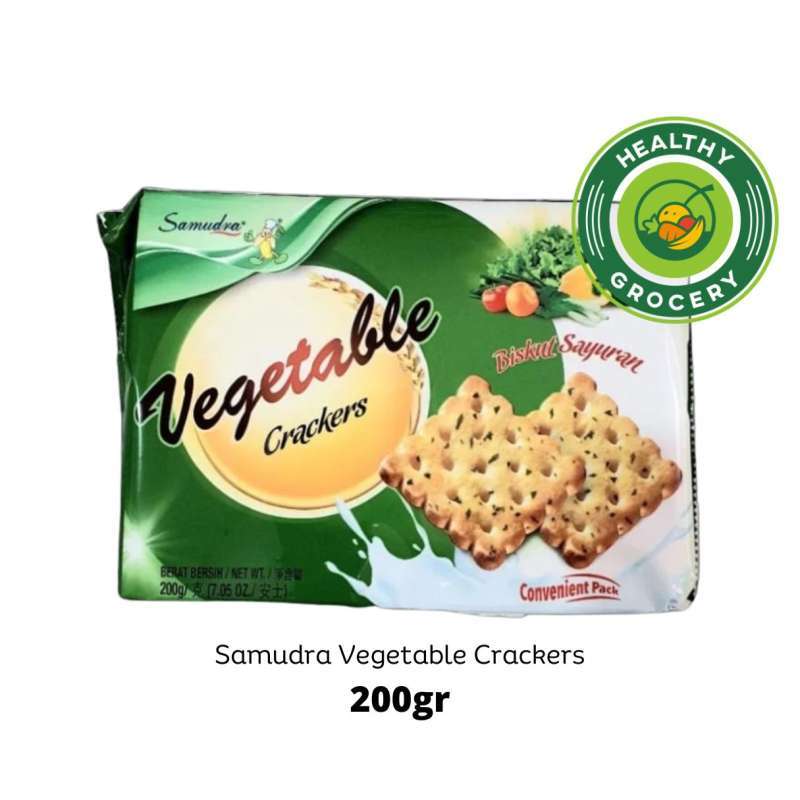 Jual Samudra Vegetable Crackers 200gr / Biskuit Sayuran Di Seller ...