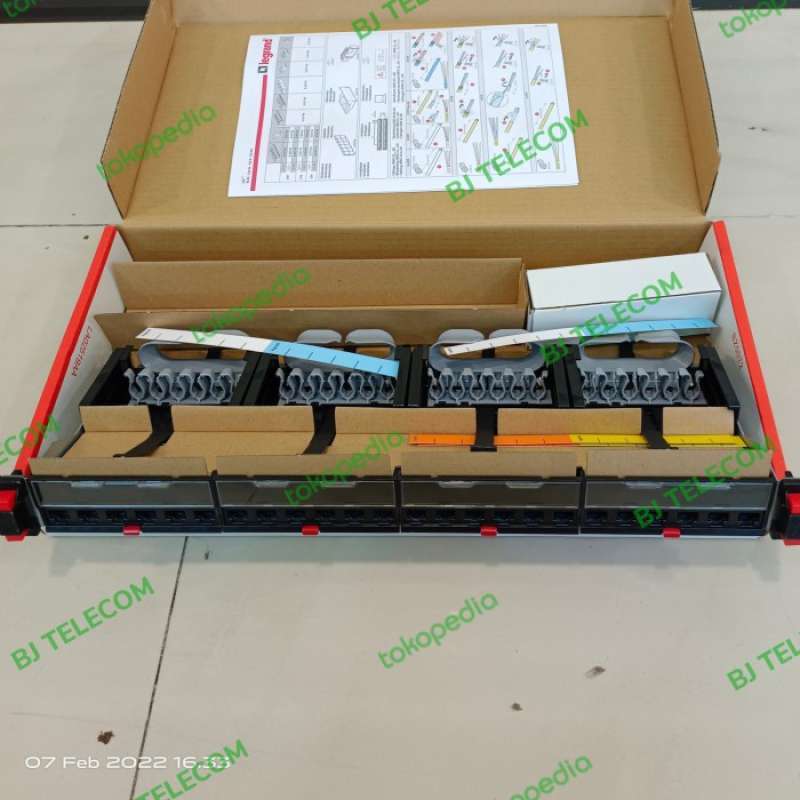 Promo patch panel 24 port cat 6 legrand / patch panel legrand 24 port ...