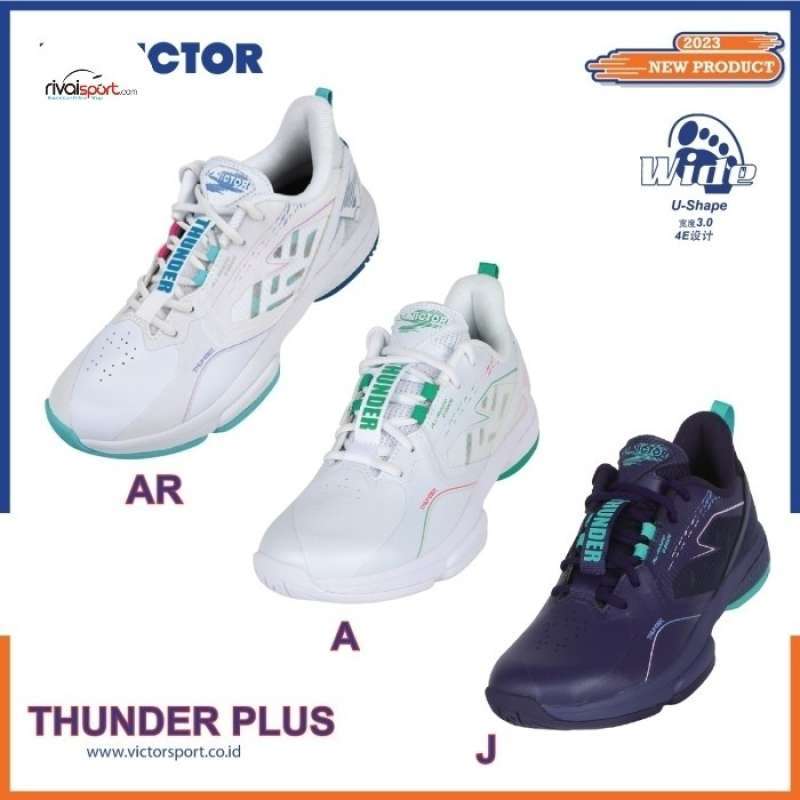 Jual Sepatu Victor Badminton Thunder Plus - 38 Thunder Plus A di Seller ...
