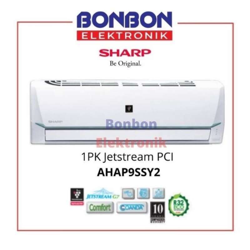 Promo Sharp Ac 1Pk Plasmacluster Ah-A95Ssy2 / 1 Pk Ahap9Ssy2 Jetstream Pci Terbaik Diskon 1% di ...