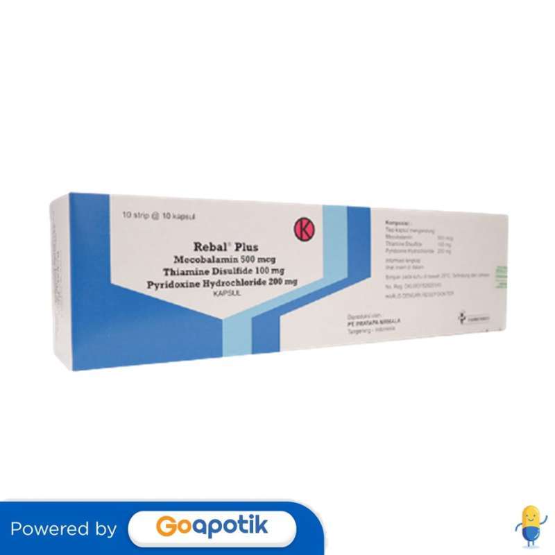 Jual Rebal Plus Box 100 Kapsul Di Seller Apotek Jaya Farma Apt ...