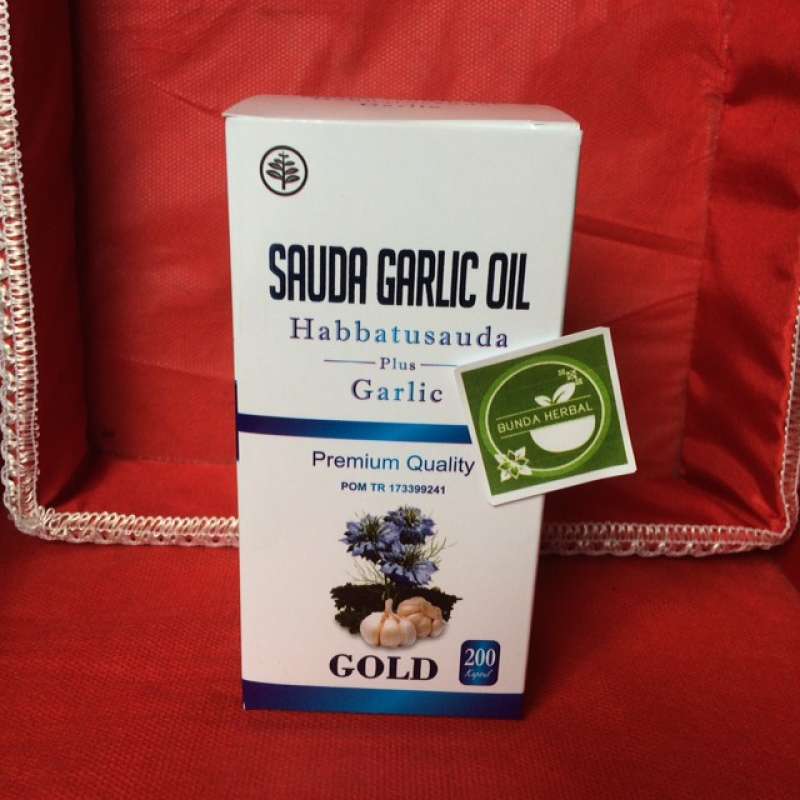 Promo Sauda Garlic Oil Habba Garlic Isi 200 | Habba Garlic Oil Gold Isi ...