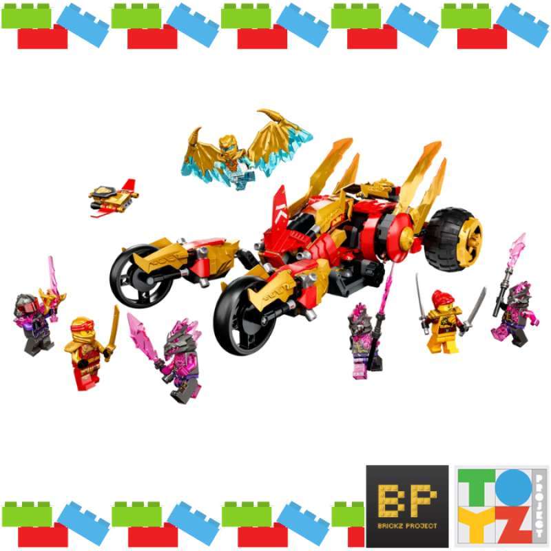 Jual Lego 71773 NinjaGo - Kai’s Golden Dragon Raider di Seller Toyz ...