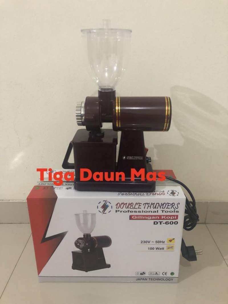 Jual Mesin penggiling Biji kopi / Coffee Grinder Double Thunder DT-600 di Seller TDM Grosir ...