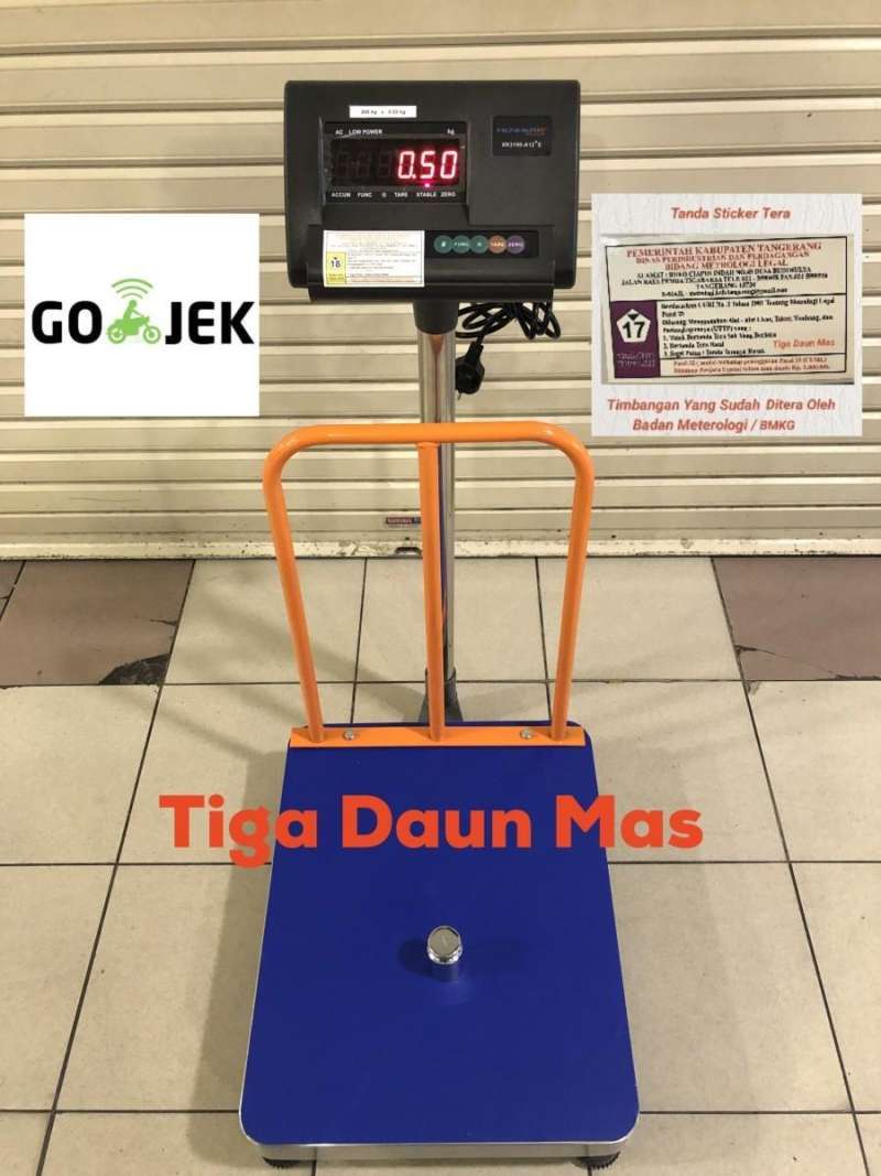 Jual Timbangan Digital Barang / Timbangan Lantai / Bench Scale A12E + Pagar di Seller TDM Grosir ...
