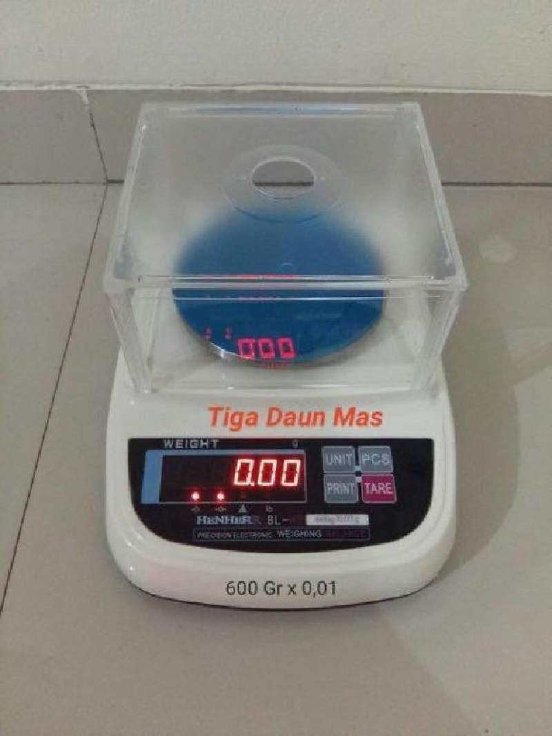 Jual Timbangan Emas Timbangan Analitik Lab Henherr BL-H2 600 gram / 0 ...
