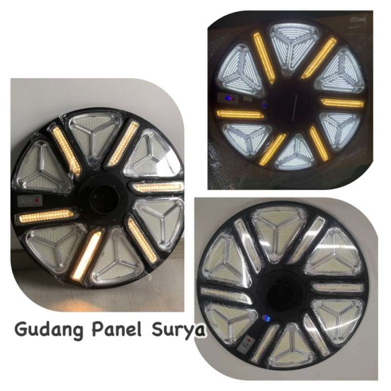 Promo Lampu Taman Solar Panel LED Lampu PJU 2000W+Remote SUNLED 6500K ...