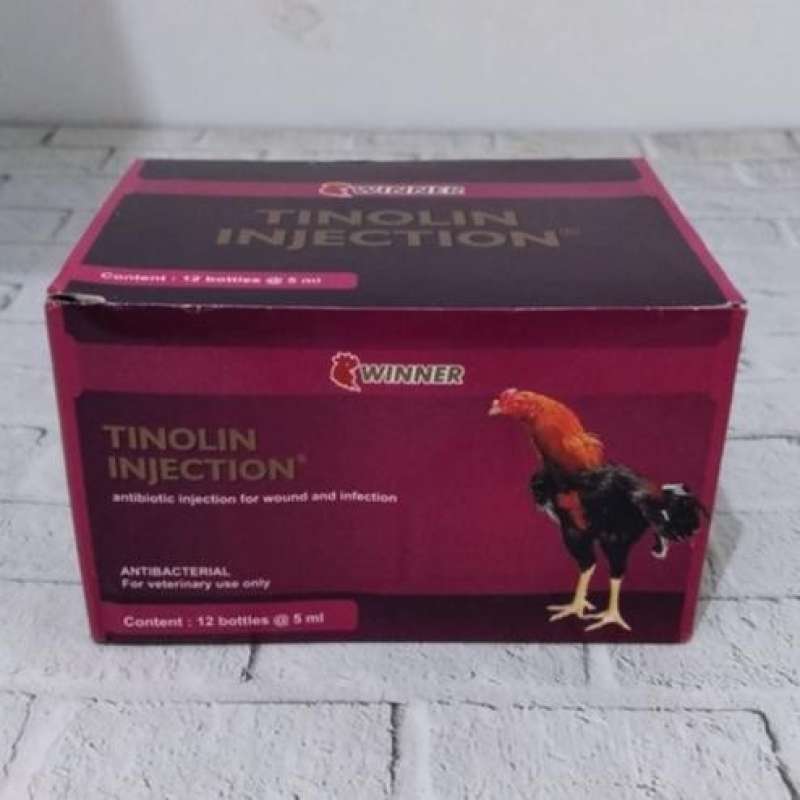 Promo Winner Tinolin Injection 1 Pack Obat Ayam Anti Infeksi Mengobati ...