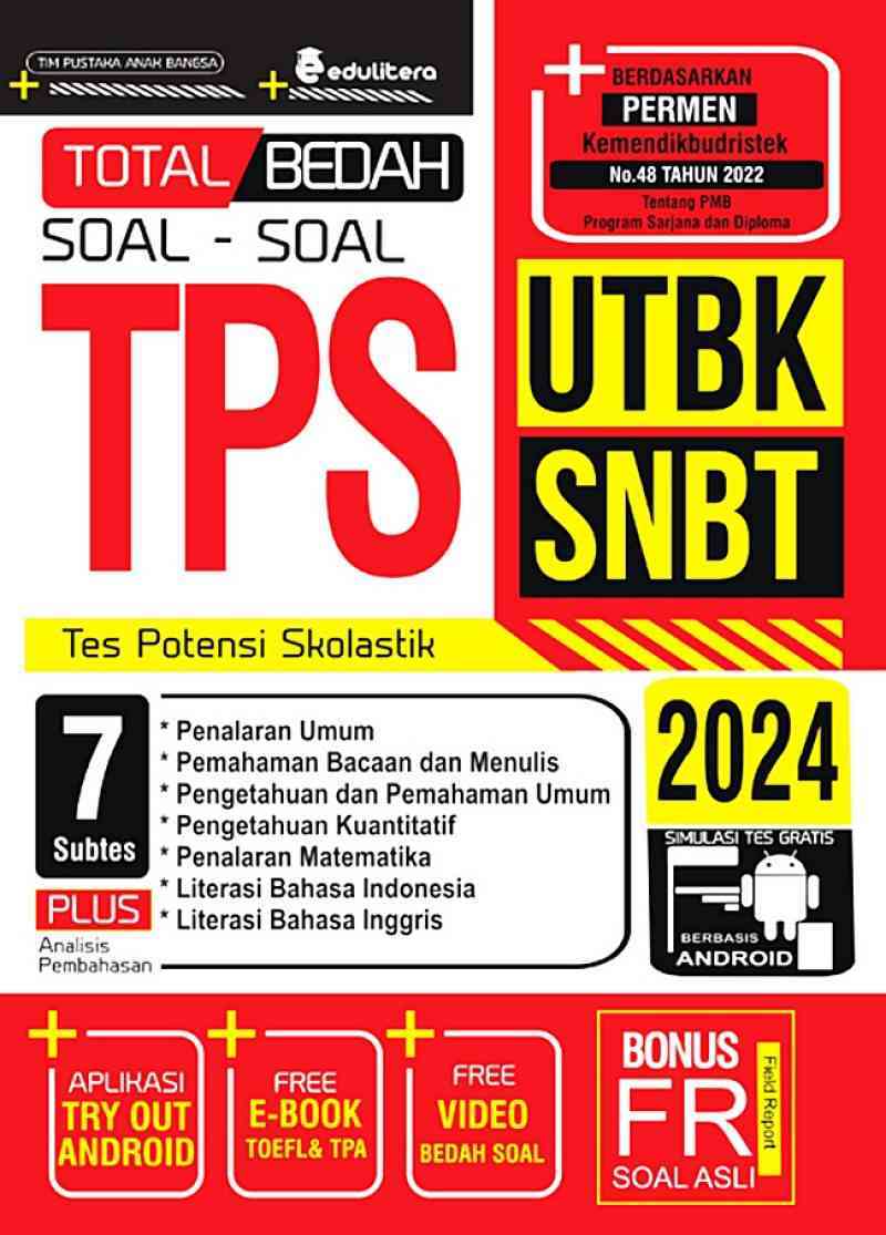 Jual Soal Utbk Snbt 2024 Original Harga Termurah April 2024 | Blibli